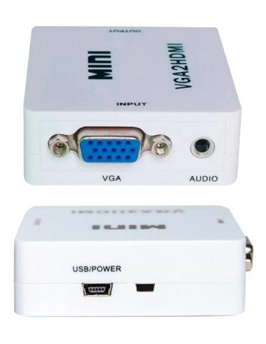 Adaptador VGA a HDMI con alimentacion externa (ADP-48003)